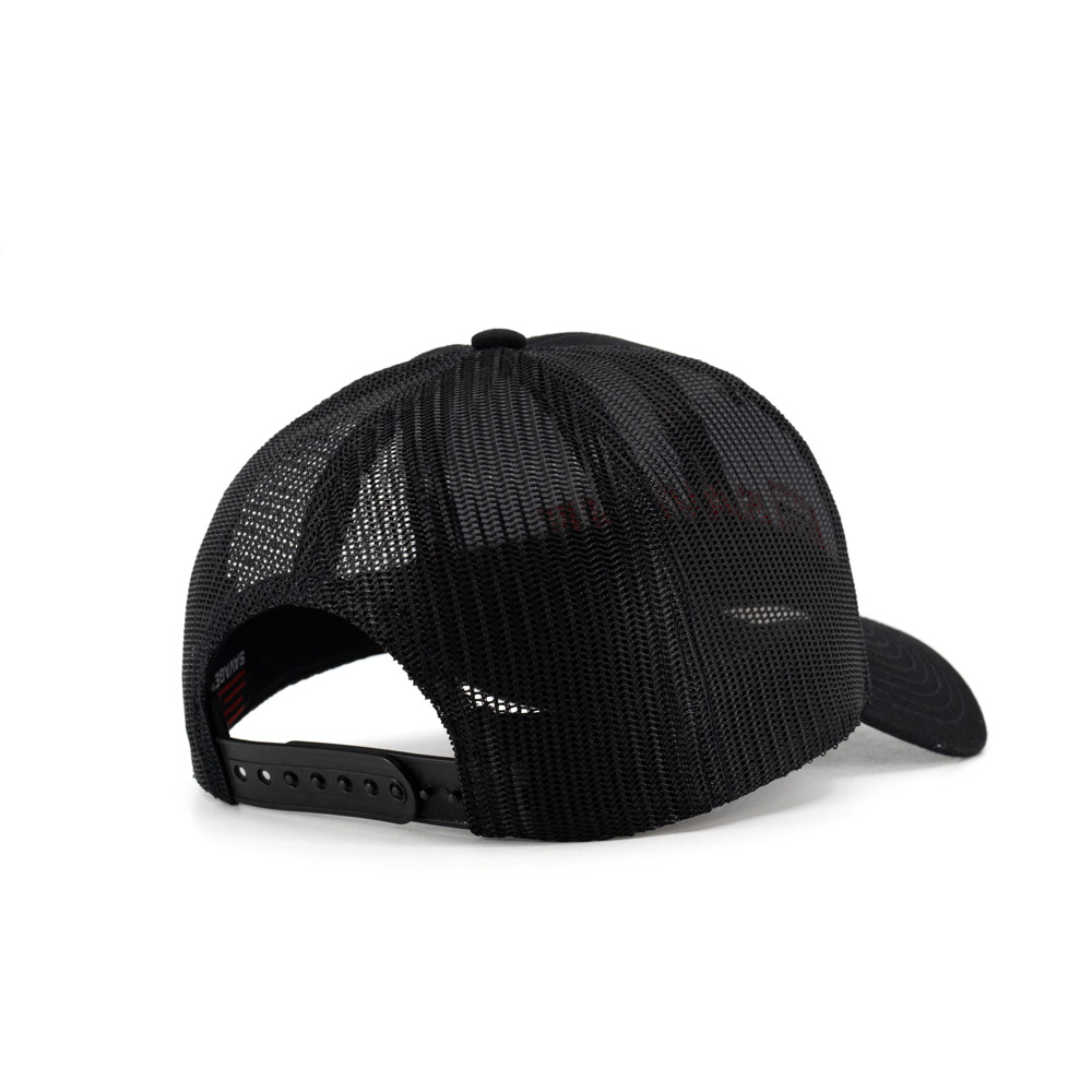 Savage Arms Black Trucker Hat | Savage Arms Base Camp